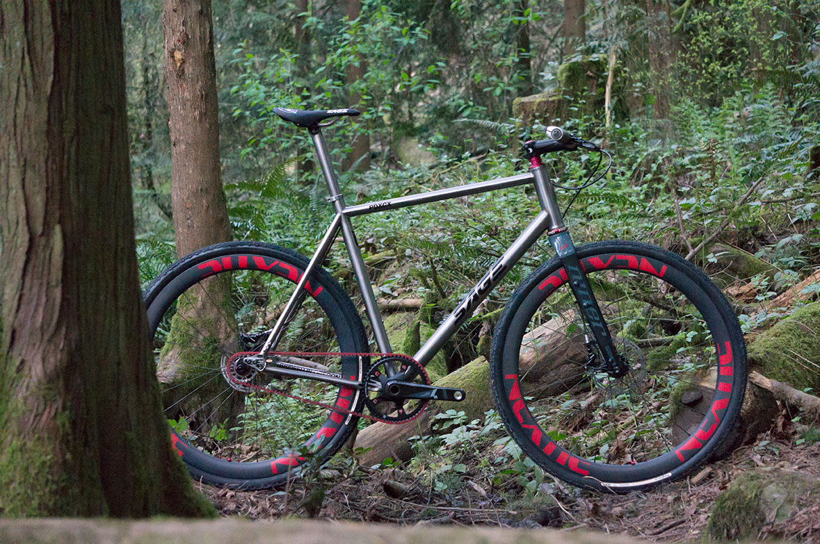 Custom Belt Drive PDXCX - Sage Titanium Bicycles