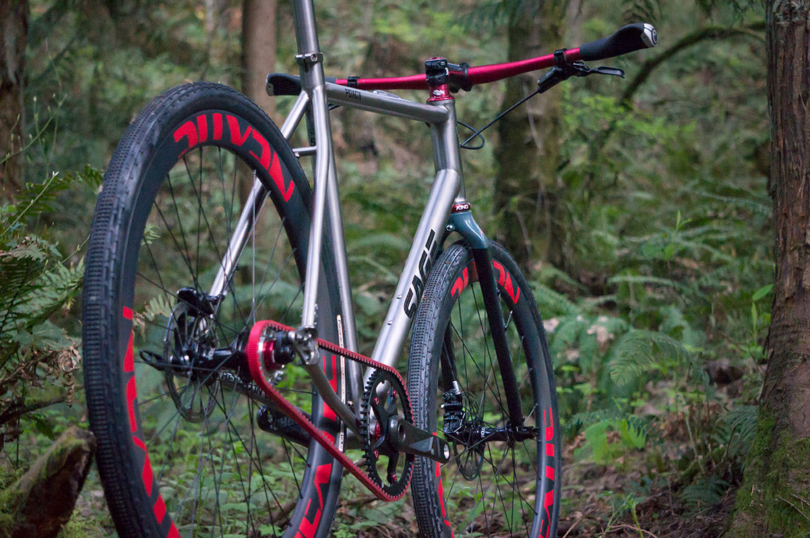 Custom Belt Drive PDXCX - Sage Titanium Bicycles