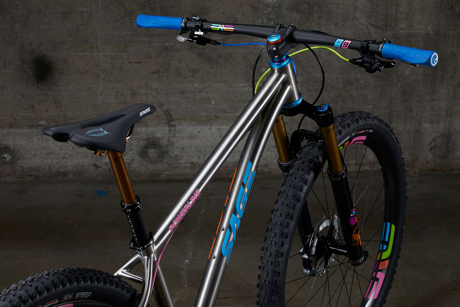 The Mountain Unicorn - Sage Titanium Bicycles