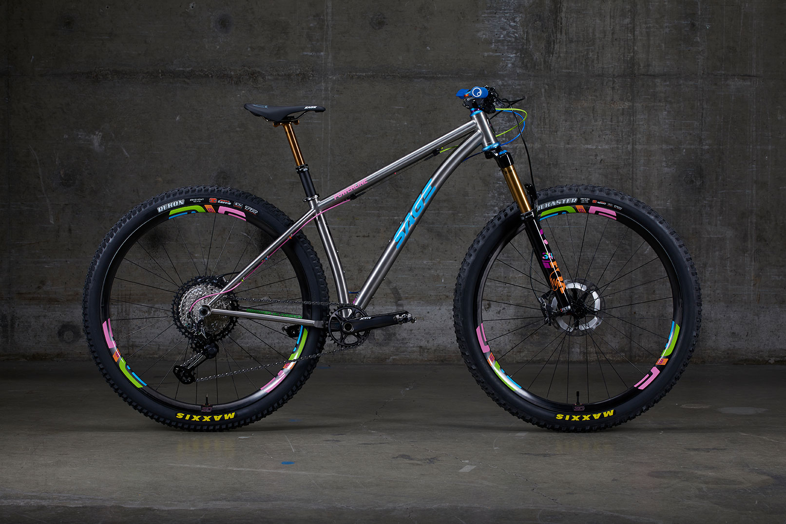 The Mountain Unicorn - Sage Titanium Bicycles