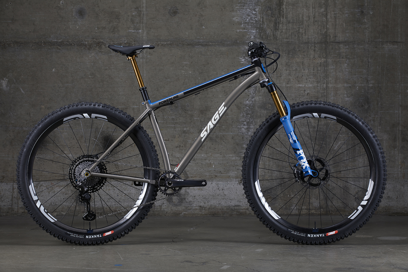 2020 Powerline Show Bike - Sage Titanium Bicycles