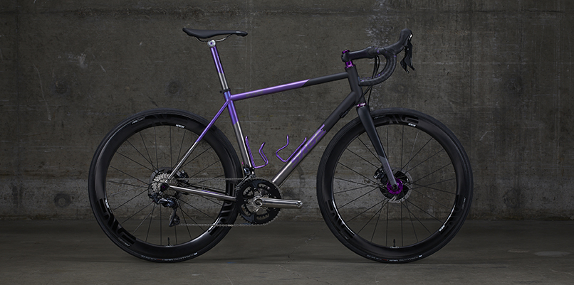 Purple is my color - Sage Titanium Bicycles