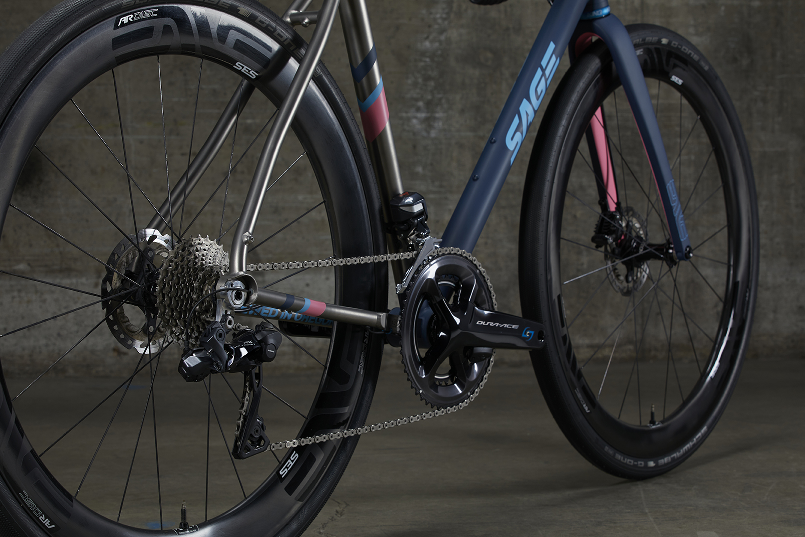 The Personal Touch - Sage Titanium Bicycles