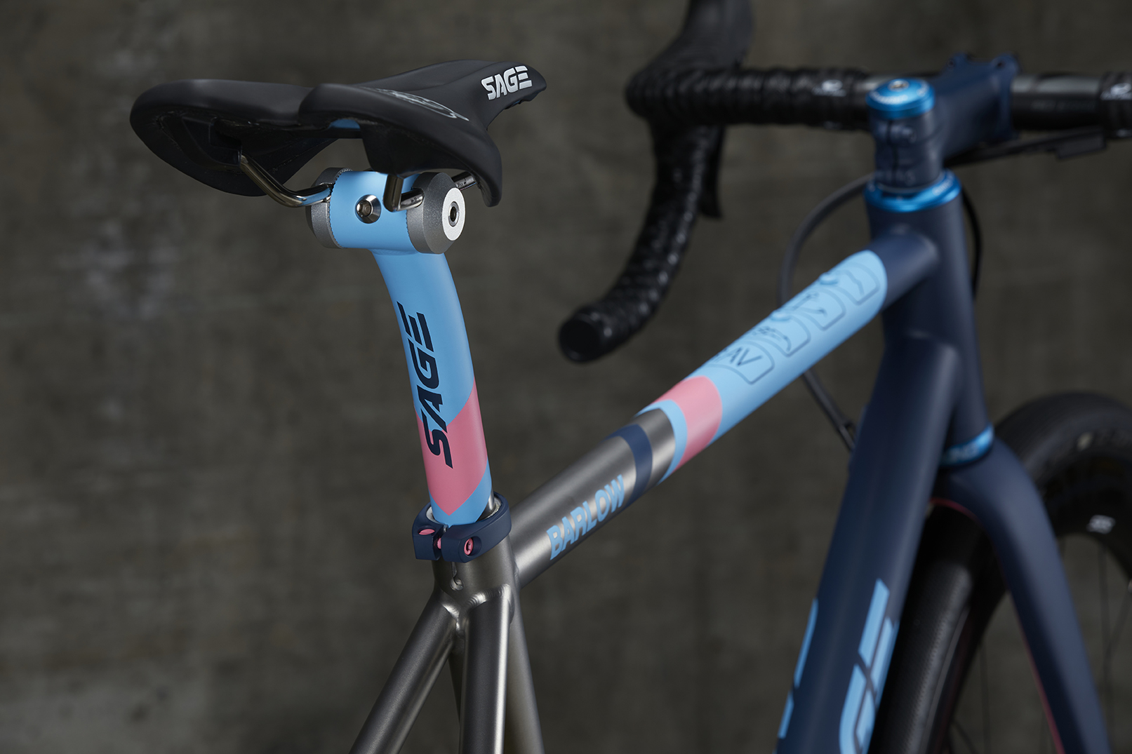 Custom Finish - Sage Titanium Bicycles